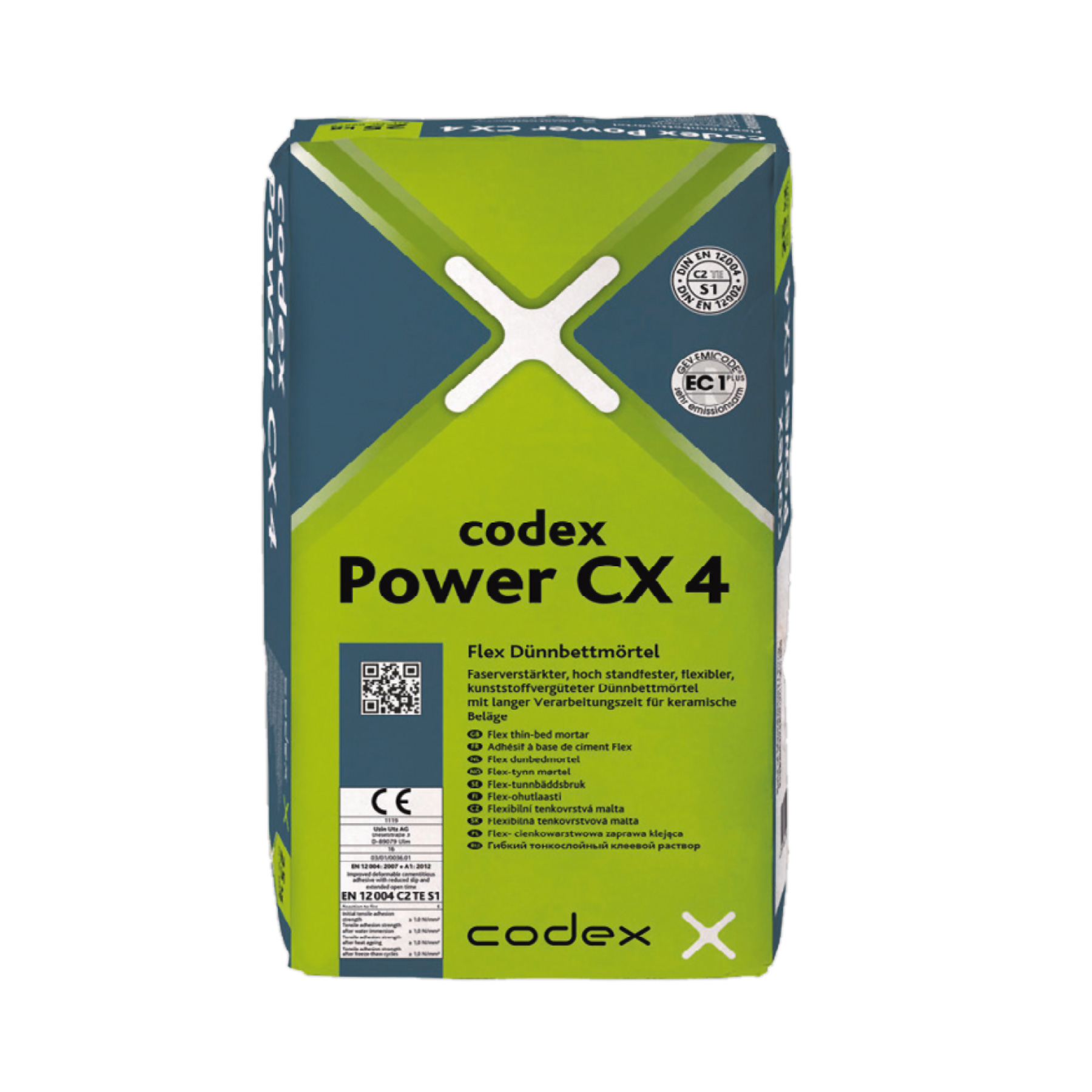 codex Power CX 4 Flex Dünnbettmörtel | Baustoffversand24